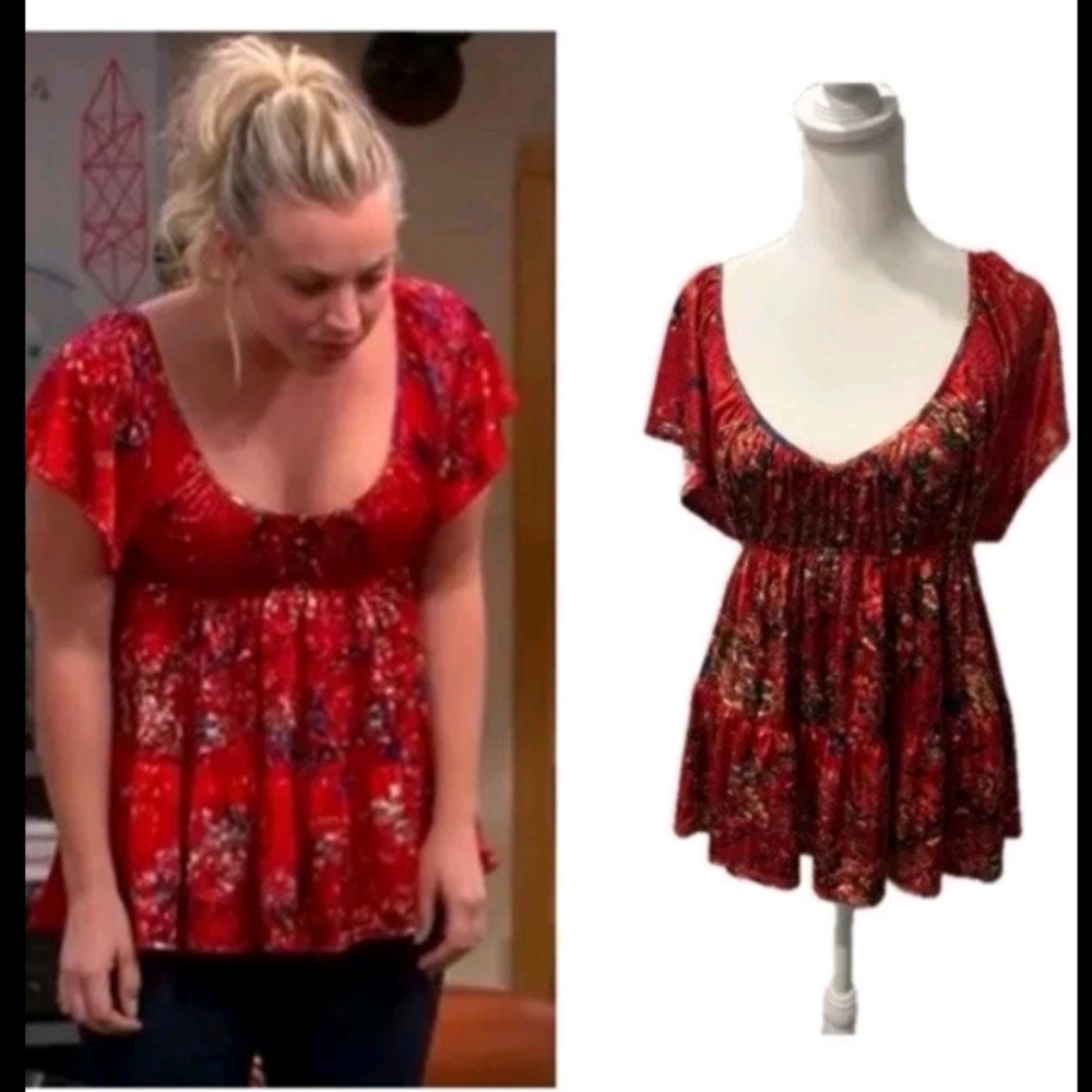 Aso Kaley Cuoco Big Bang Theory Free People Womens To… - Gem